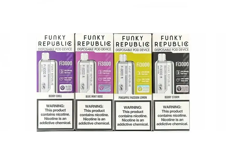 Vaporizador Desechable Funky Republic 3000 Puff