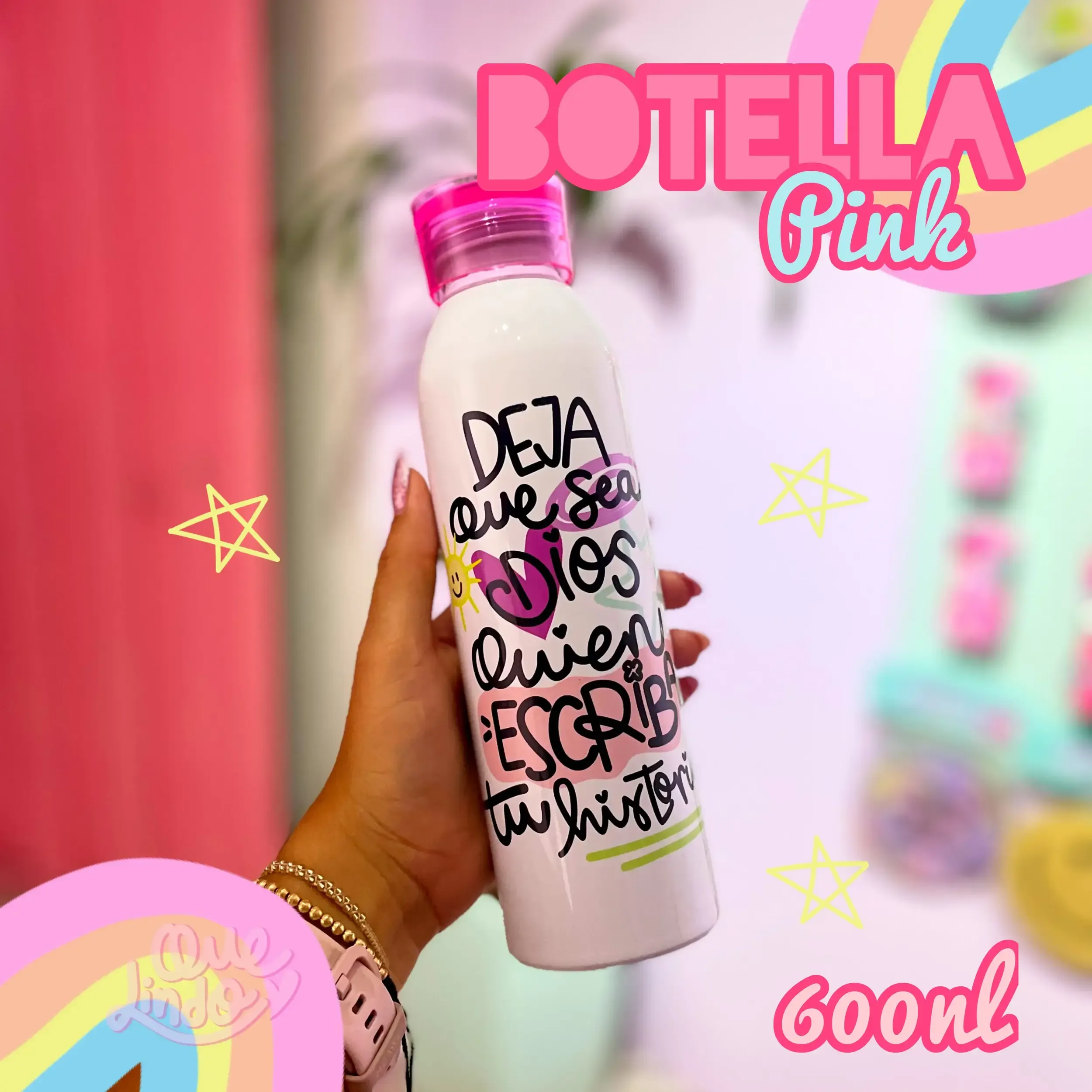 Botella pink en Bucaramanga
