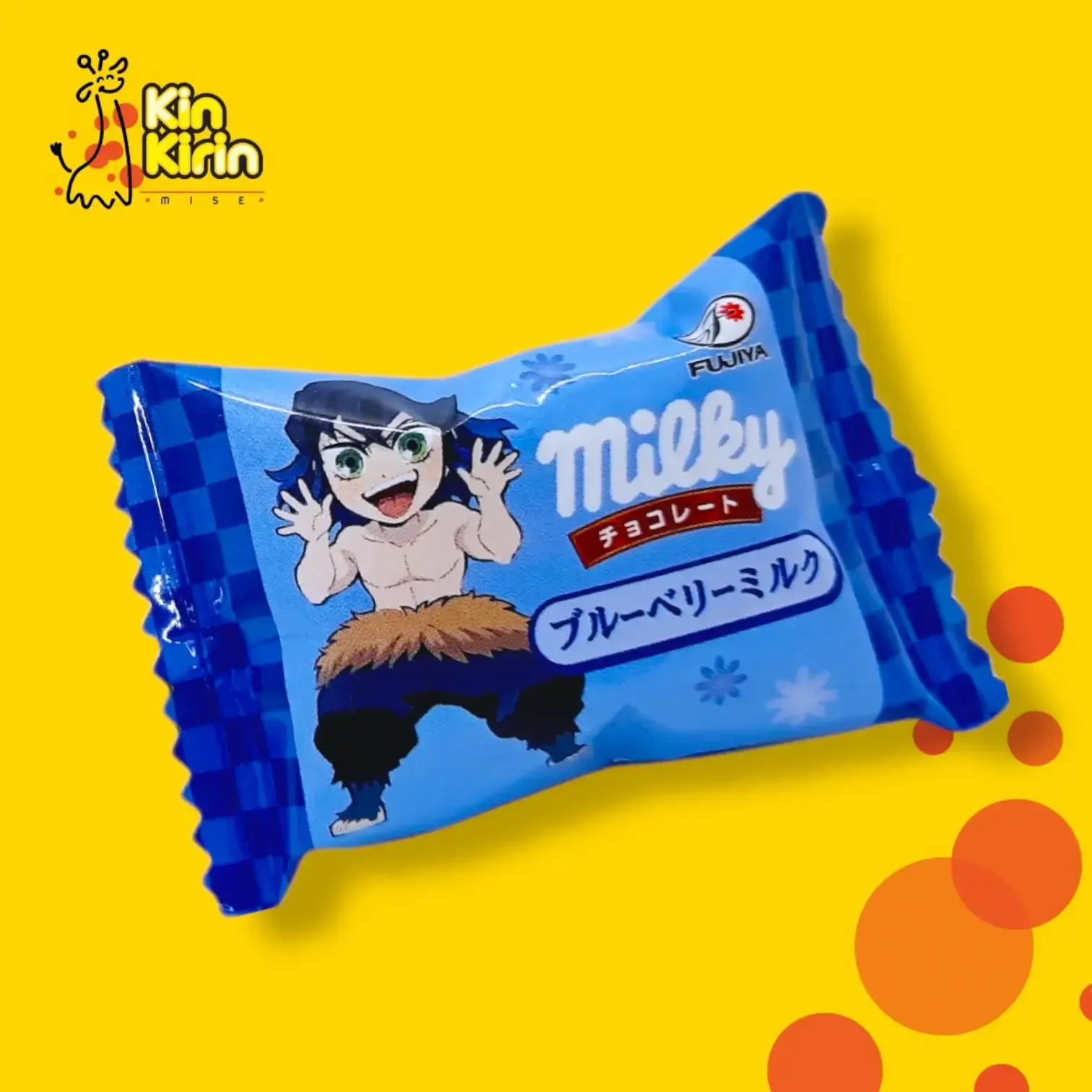 Chocolate Milky con relleno crema de blueberry, Inosuke, Demon Slayer ...