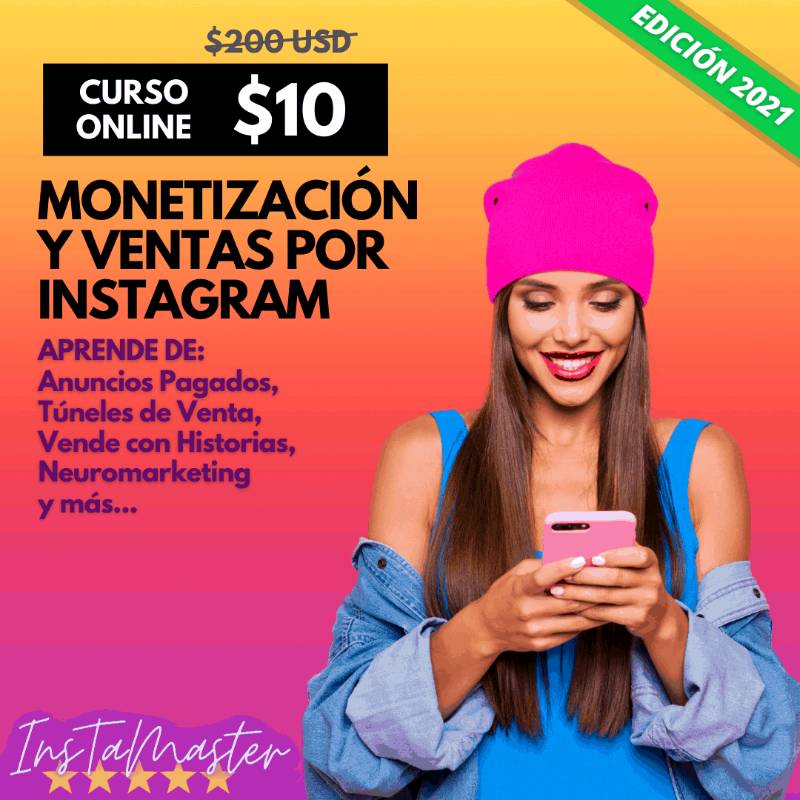 Instamaster Curso Online en Cali