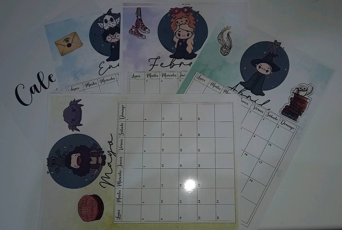 Calendario Harry Potter en Santiago