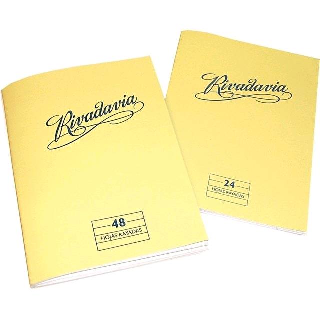 Cuaderno Rivadavia x 24 hojas en Córdoba