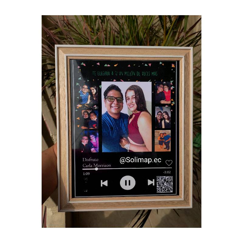 Cuadro Spotify collage en Guayaquil