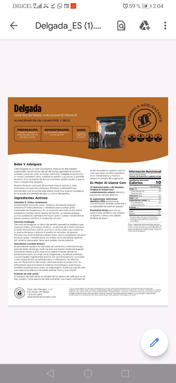 Café Delgada en Panama