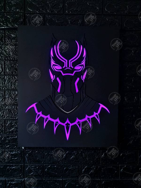 CUADRO PANTERA NEGRA 40x30cm en Lima