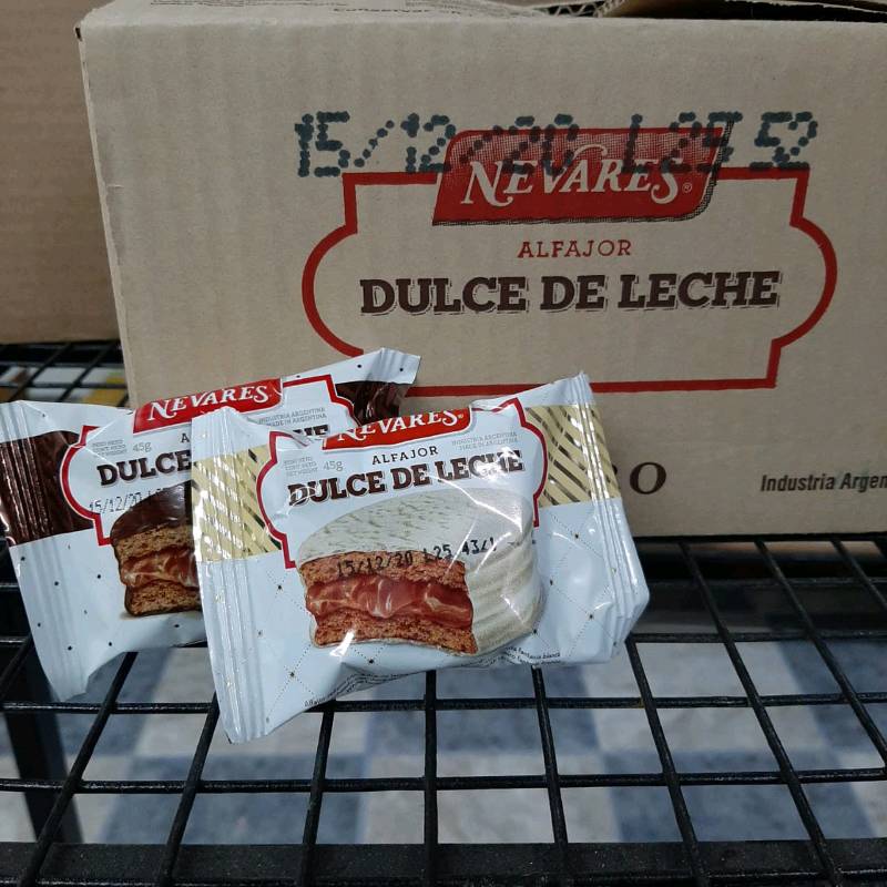 Alfajores Nevares 36x45gr en La Falda