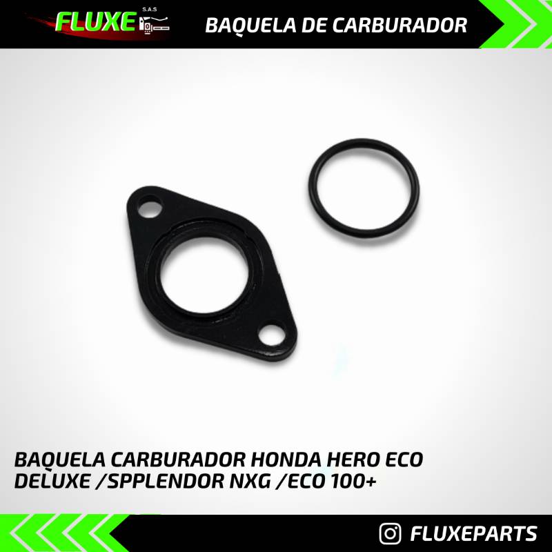 BAQUELA CARBURADOR HONDA HERO ECO DELUXE /SPLENDOR NXG /ECO 100+ en Bogotá