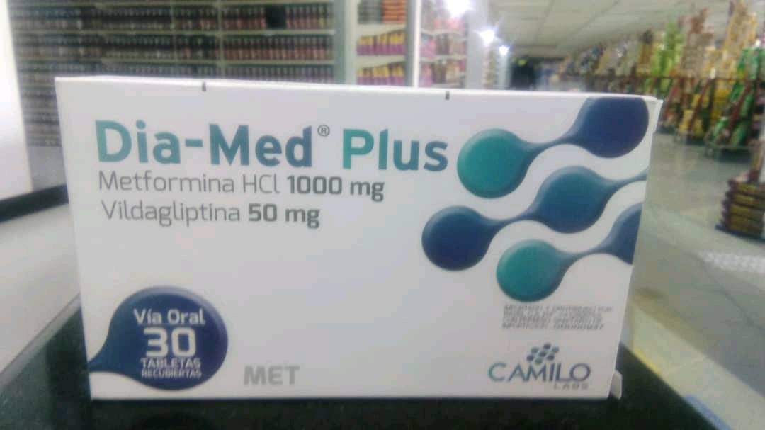 Dia-Med Plus 1000 mg / 50 mg x 30 tabletas en Miranda