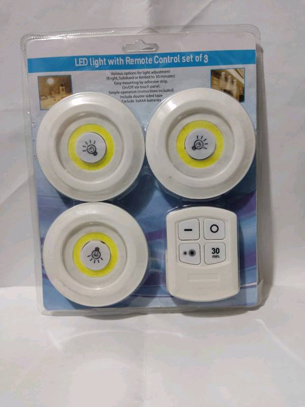 Focos Led Set x3 Con Control Remoto en Guayaquil