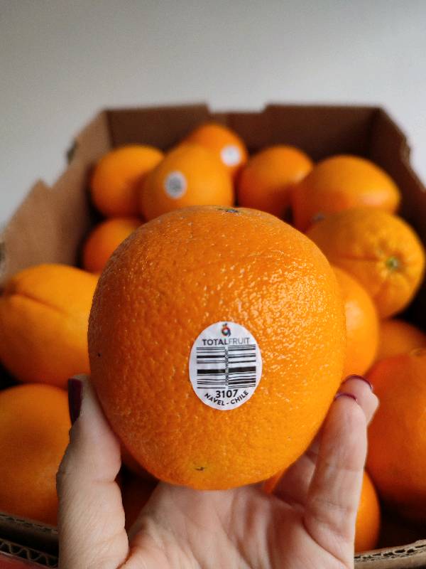 Naranja importada en Caracas