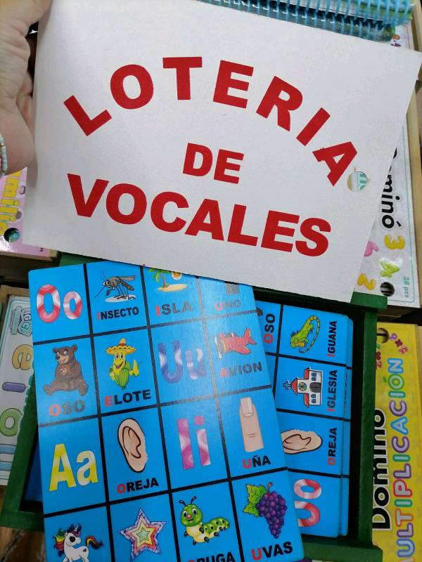 Lotería de vocales en Mexico City