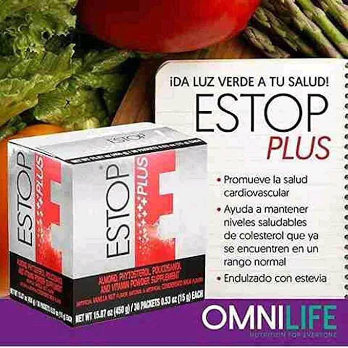 ESTOP Plus, caja 30 sobres en Capira