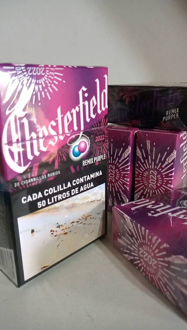 Chesterfield box convertible menta/uva x20 en Buenos Aires