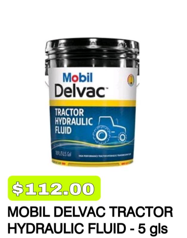 MOBIL DELVAC TRACTOR HYDRAULIC FLUID en Panamá
