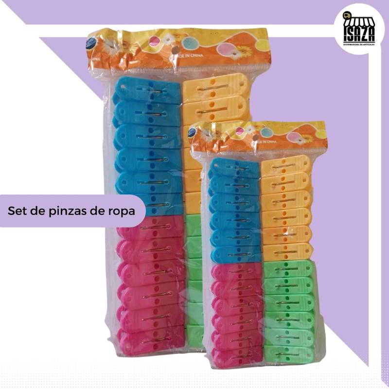 Docenas de Pinzas grandes de ropa en Babahoyo