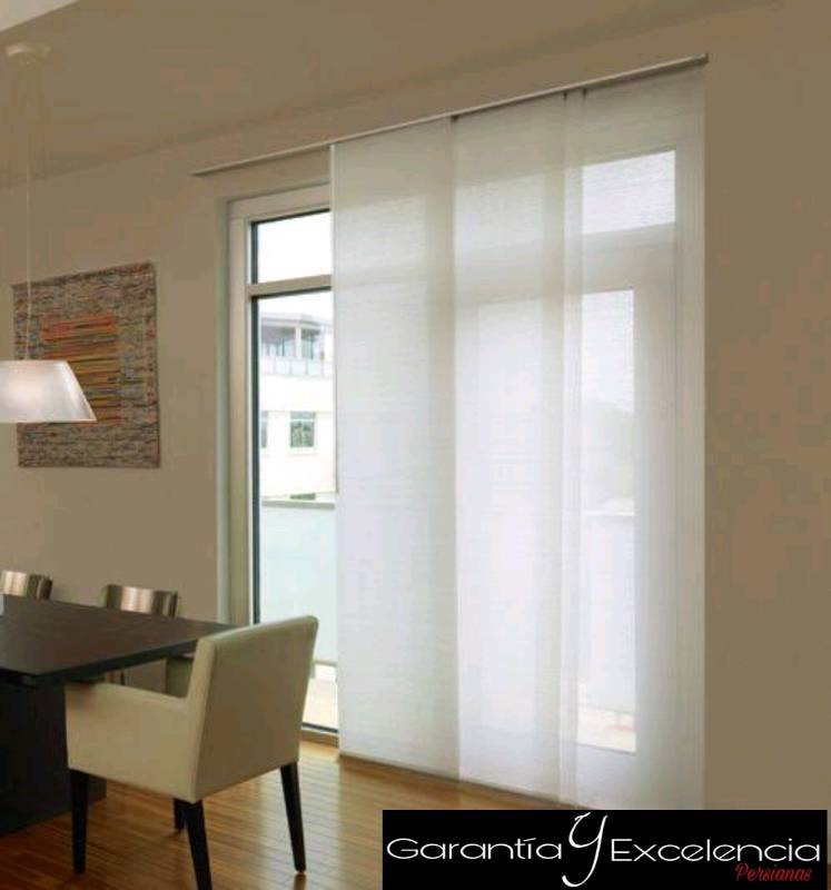 Persiana panel japonés en Cancún