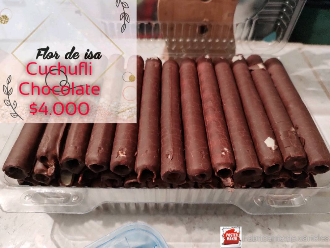 Cuchufli de chocolate en Arica