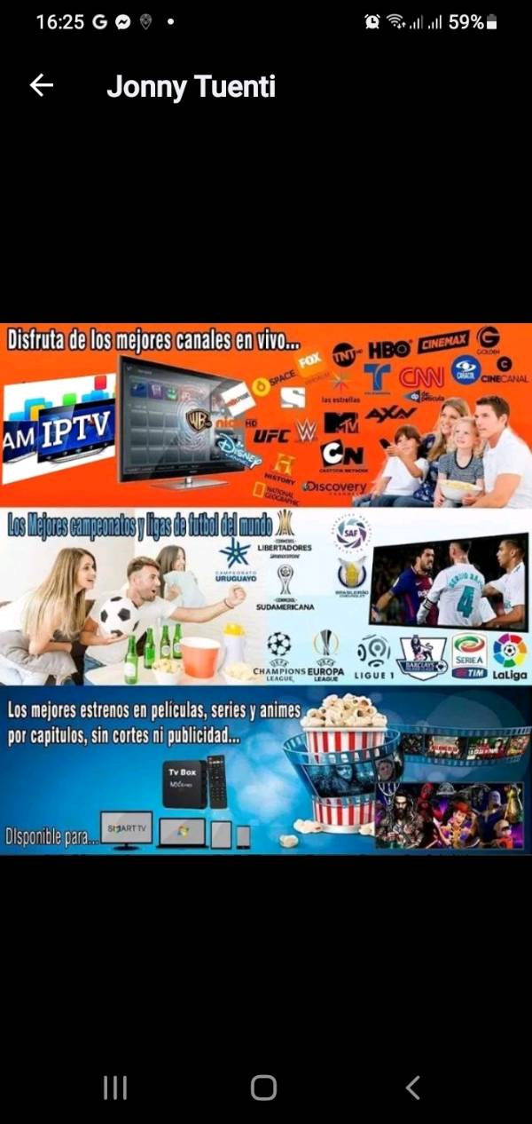 Canales de tv en Ambato