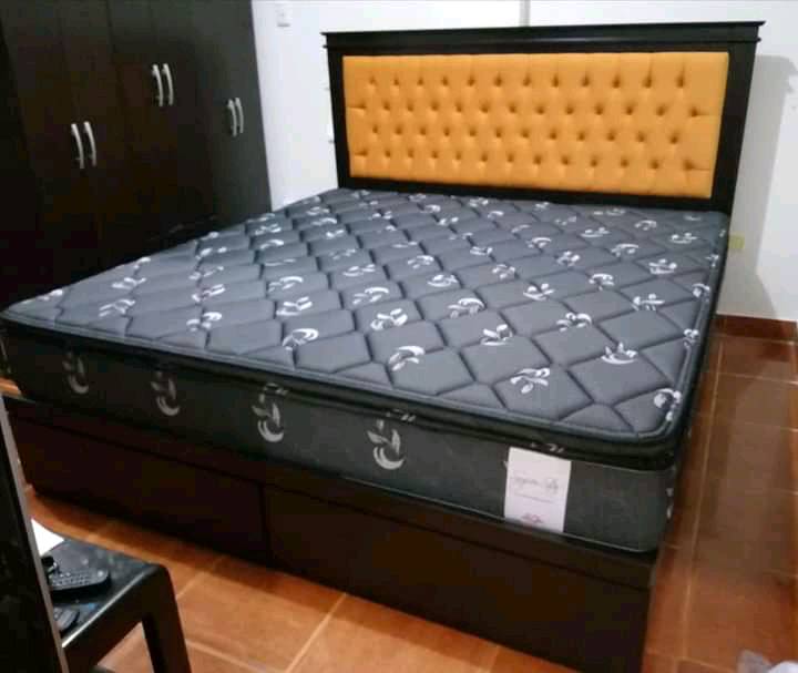 Cama y colchon king size en Lima
