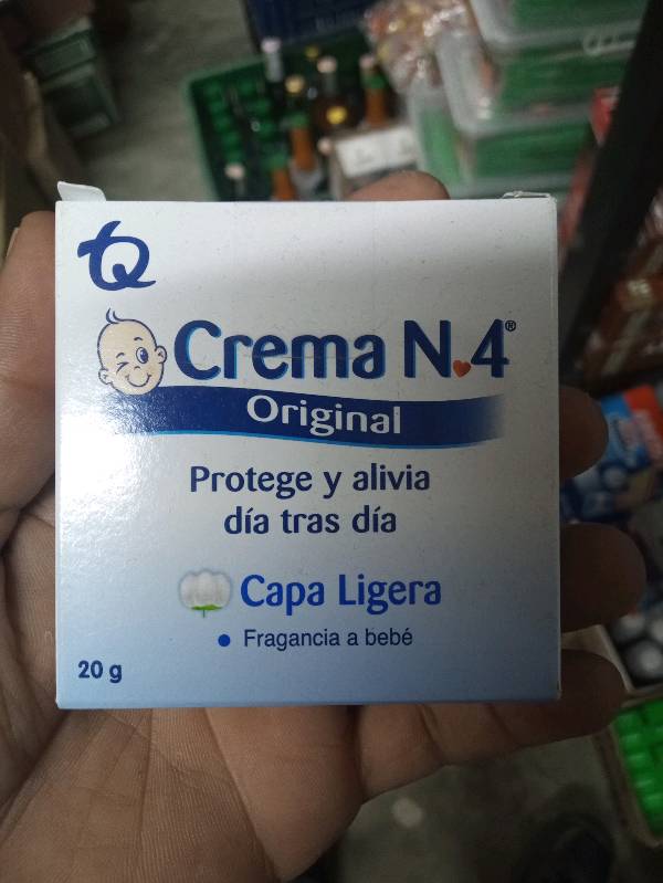 Crema N° 4 original en Bogota