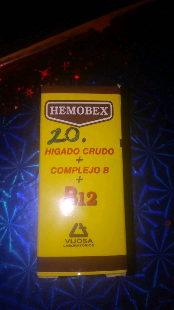 HIGADO CRUDO + COMPLEJO B + B12 en Guatemala