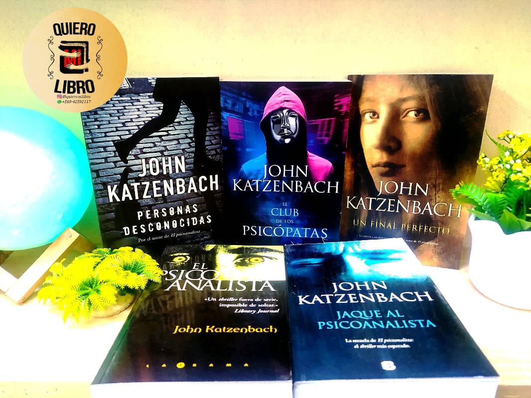 Pack John Katzenbach en Santiago de Chile