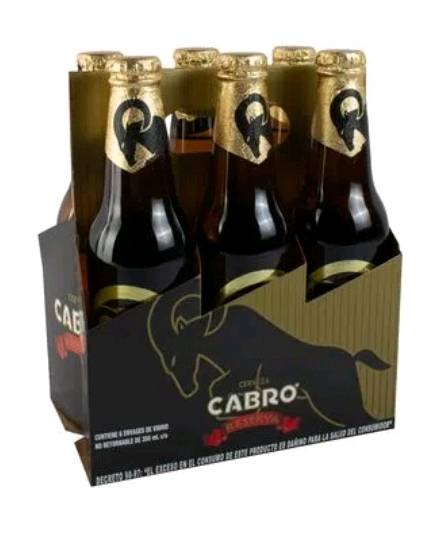 Cerveza Cabro 350ml vidrio NORET en San Salvador