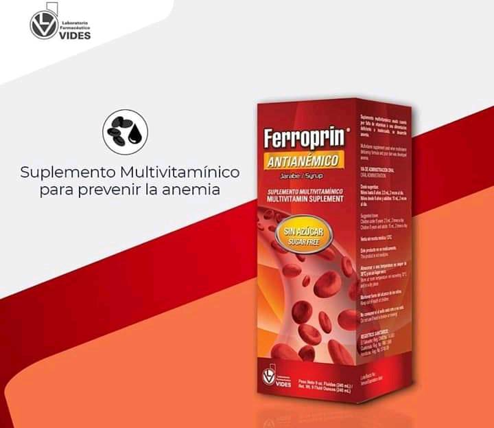 Ferroprin antianemico en Managua