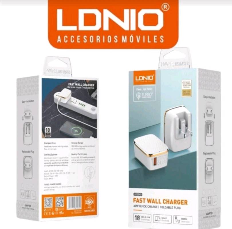 Cargador marca LDNIO A1204Q en Callao