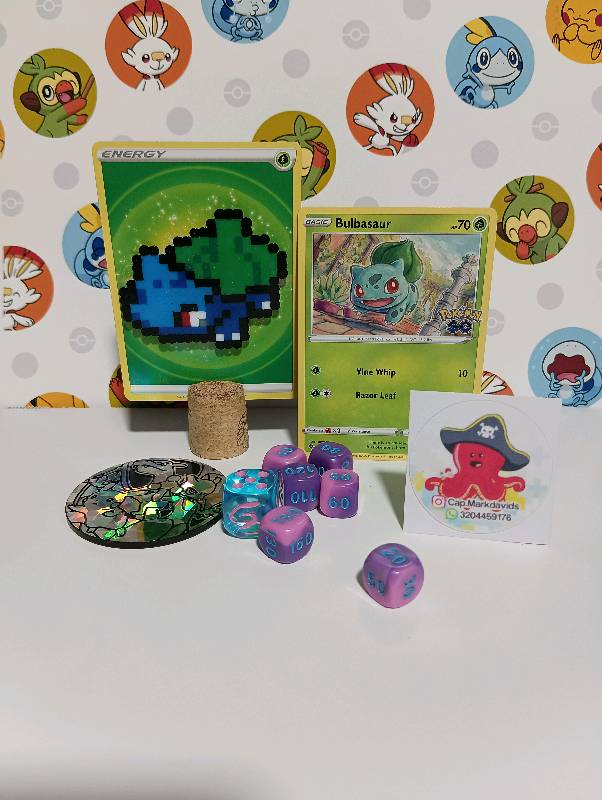 Carta Pokemon en PixelArt + carta Pokemon en Bogotá