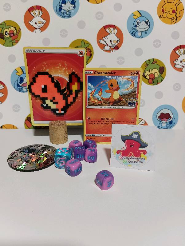 Carta Pokemon en PixelArt + carta Pokemon en Bogotá