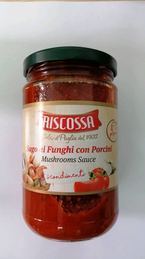 SALSA DE FUNGHI CON PORCINI 295 GR en Caracas