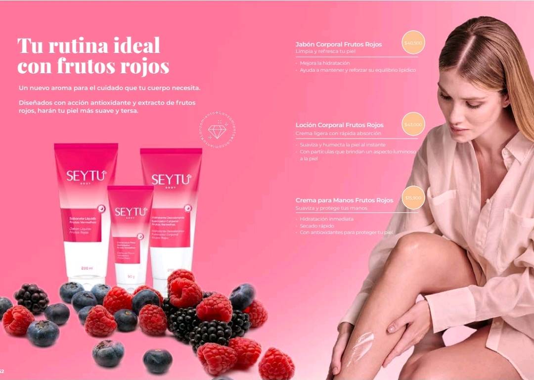 Crema para manos Frutos Rojos en Chichigalpa