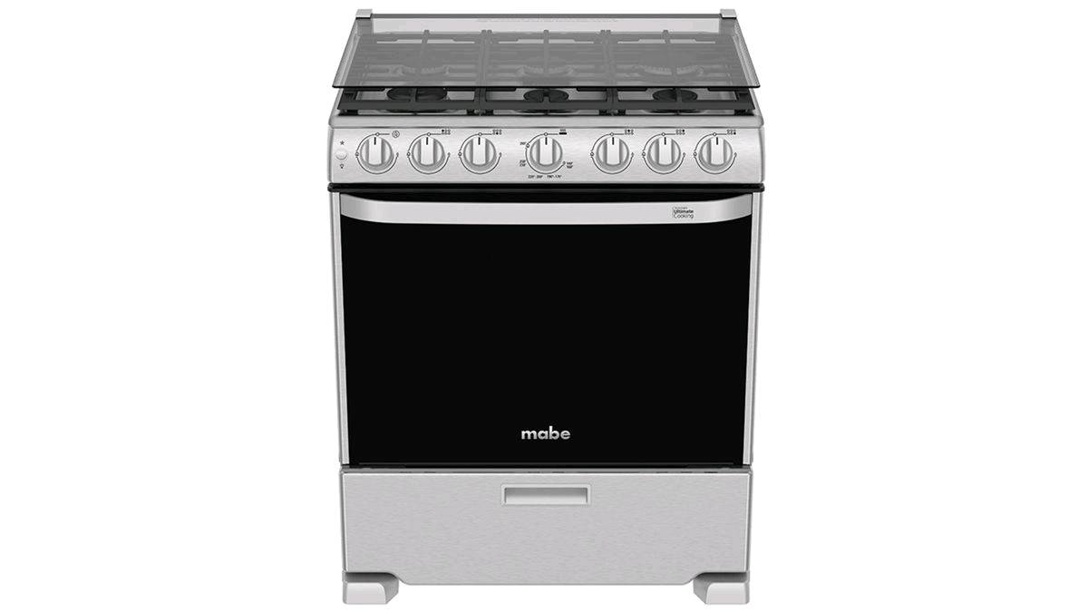 Cocina Mabe a gas 30" inox capelo en Managua