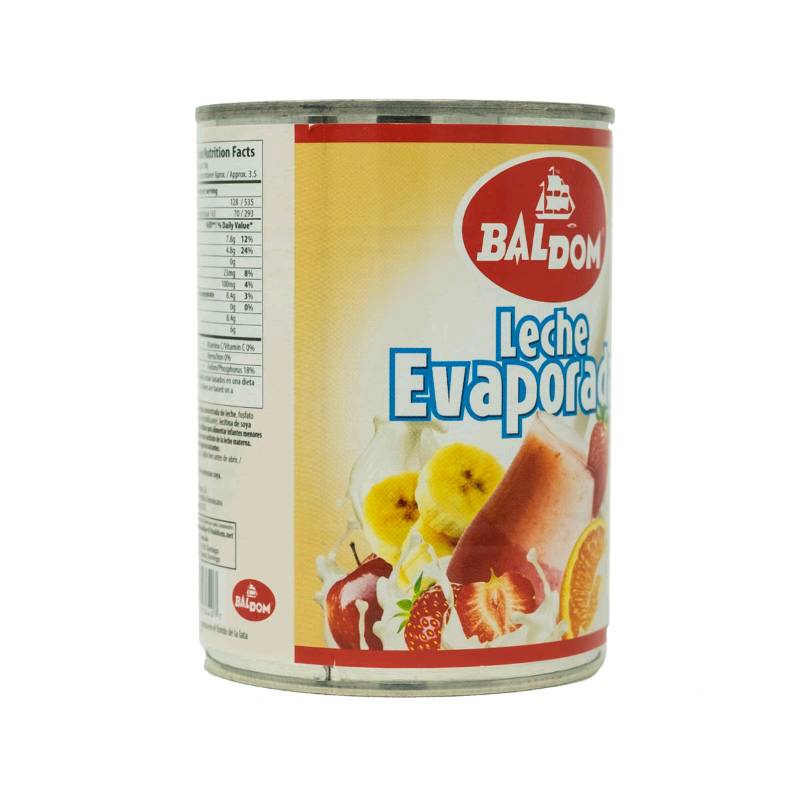 Leche evaporada baldom en San Cristobal