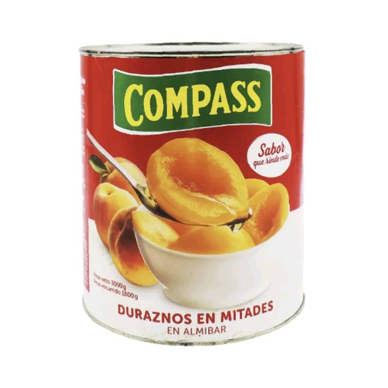 Duraznos en Almibar Compass Lata 820g en Arequipa