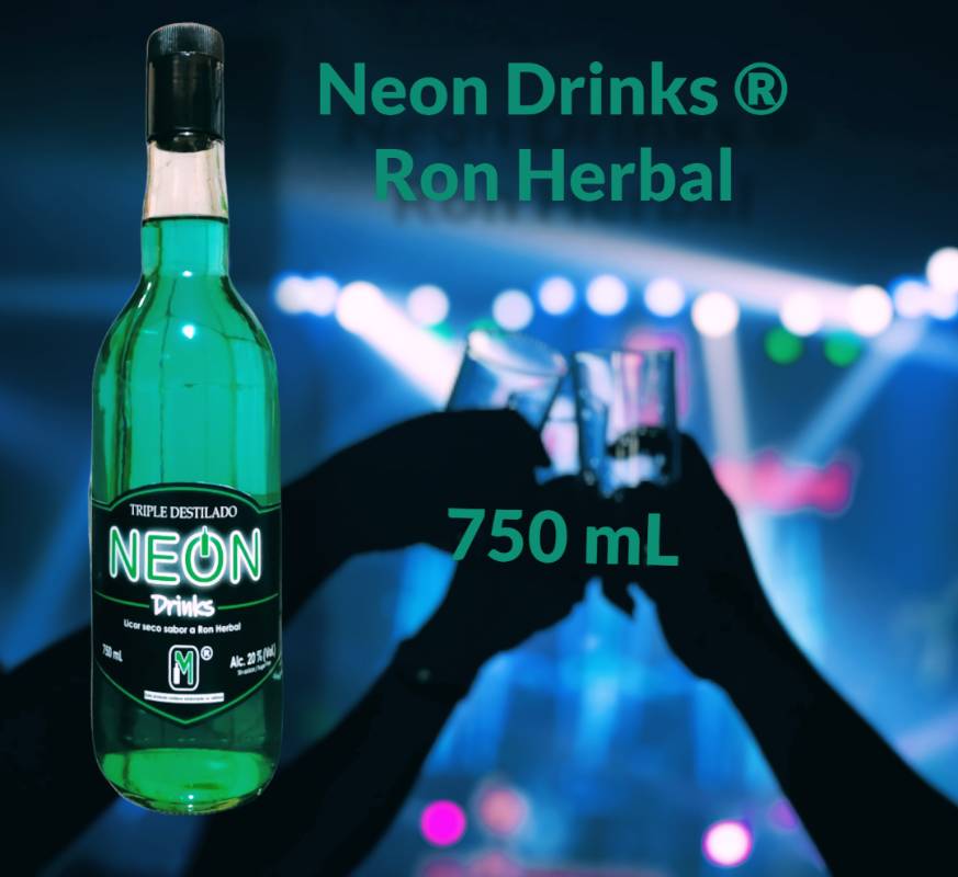 NEON Drinks® Ron Herbal 🌿 en Quito
