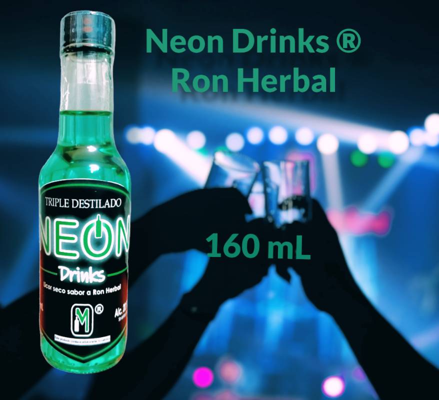 NEON Drinks® Ron Herbal 🌿 en Quito
