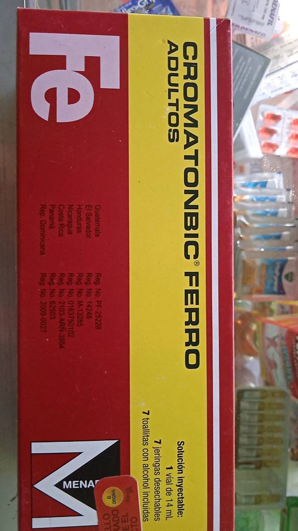 CROMATONBIC FERRO ADULTOS en Guatemala City