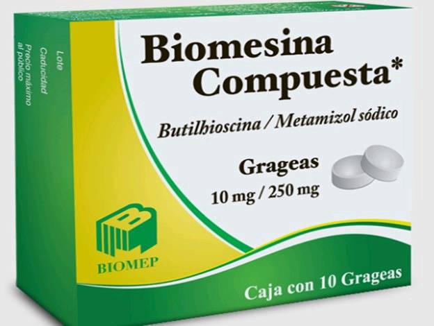 Biomesina Compuesta (Metamizol 250mg-Butilhioscina 10mg c/ en San Juan ...