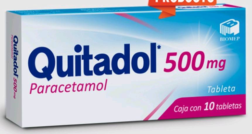 Quitadol (paracetamol 500mg c/10 tabs.) en San Juan del Río