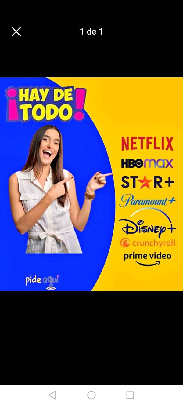 Venta de cuentas de streaming en Guayaquil