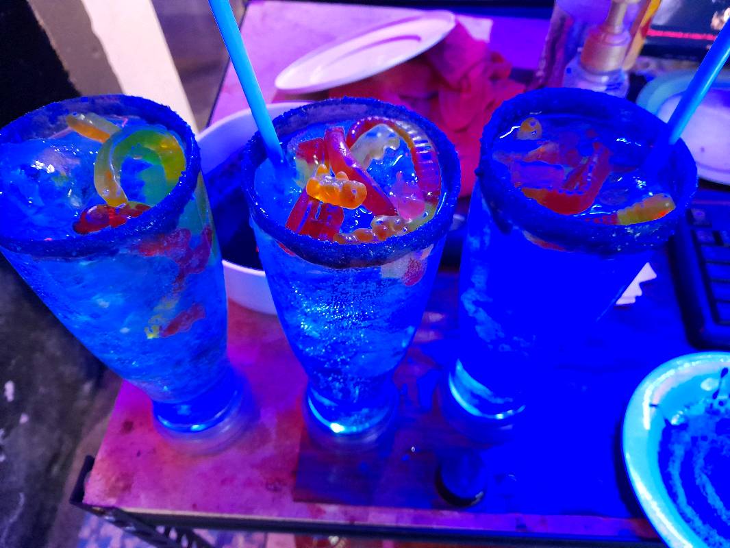 Azulitos en Ciudad Nezahualcoyotl