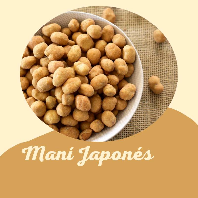 Maní japones x 500 grs en Paysandú