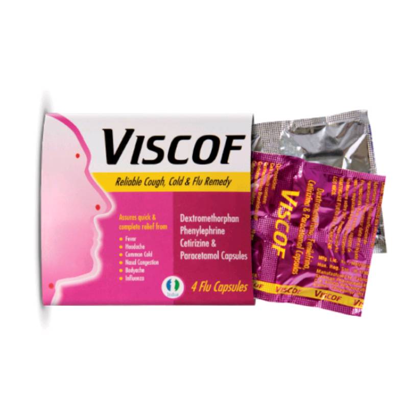 Viscof Sobre x 4 Cápsulas en Juticalpa