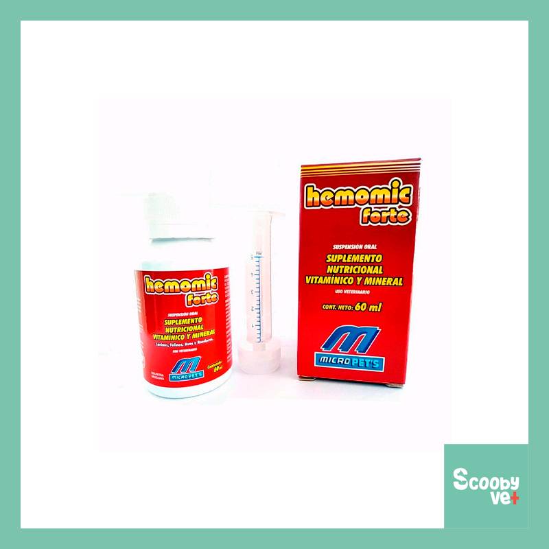 Hemomic Fortes 60 ml vía oral en Lima