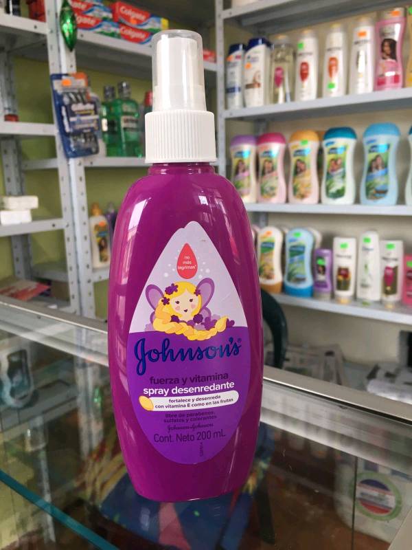 Spray Desenredante Johnson's Fuerza Y Vitamina Best Selection | www ...