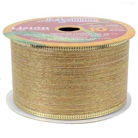 Listón metálico brillante en Villahermosa