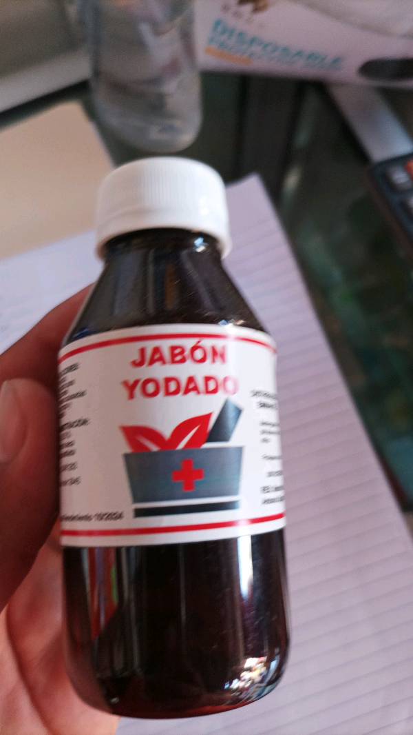 Jabón yodado en la libertad