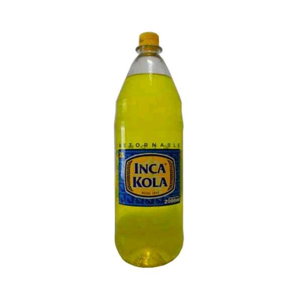 Gaseosa Inca Kola 2 litros retornable en Tumbes